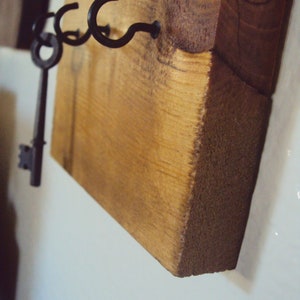 Small Wood Key Holder Rustic Chic Herb Drying Rack Rustic Industrial ...