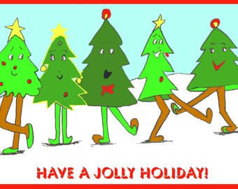 Dancing trees | Etsy