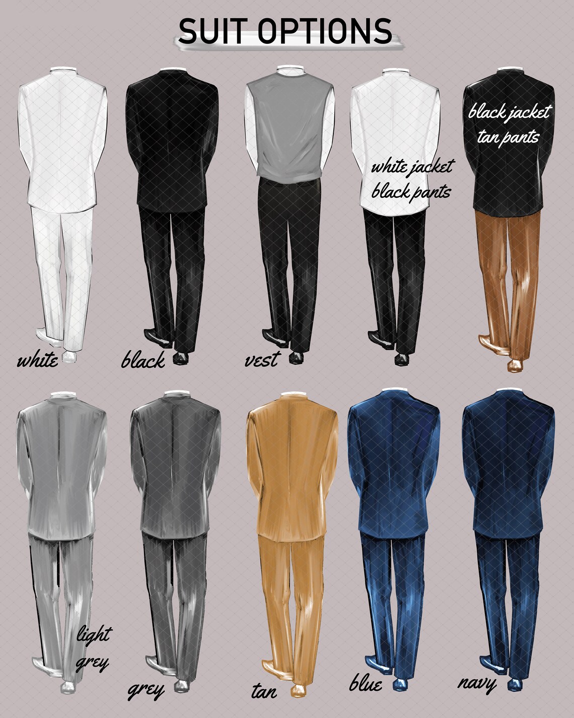 Personalized Groom and Parents Portrait Art DIGITAL Mother - Etsy