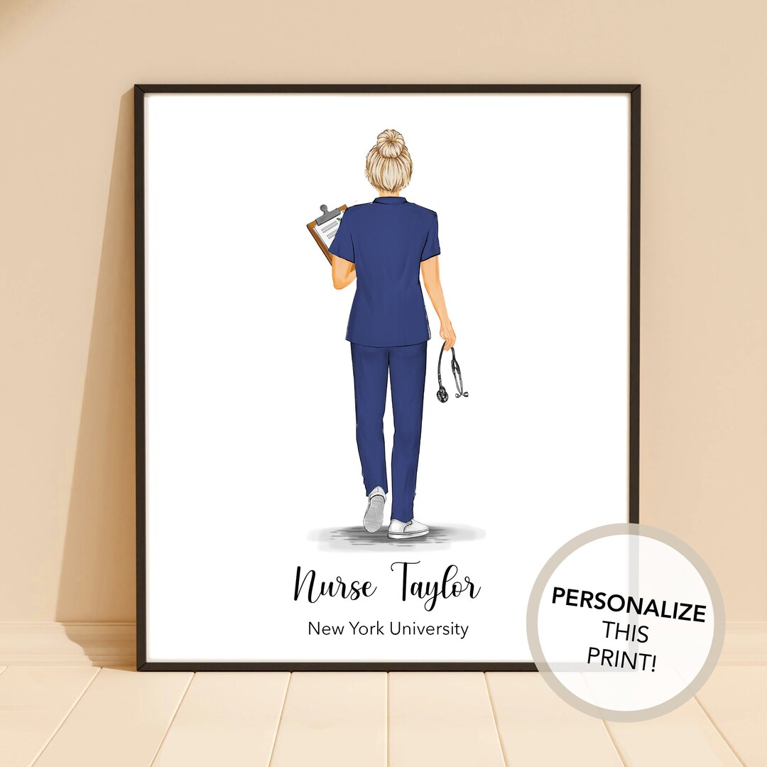 Nursing Degree Graduation Personalized Print | 2023 Graduate Gift ...