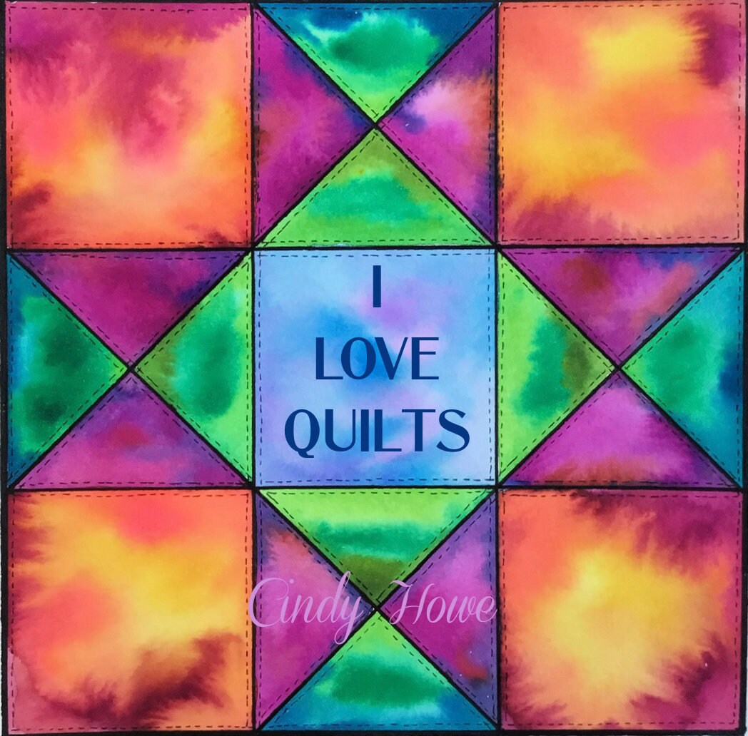 Quilt Block Quilt Pattern Digital Art Instant Download - Etsy