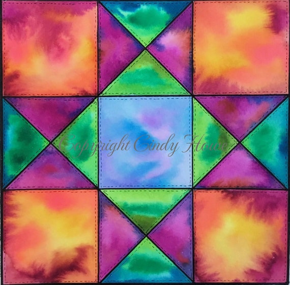 Quilt Block Png File Transparent Png File Quilt Pattern - Etsy