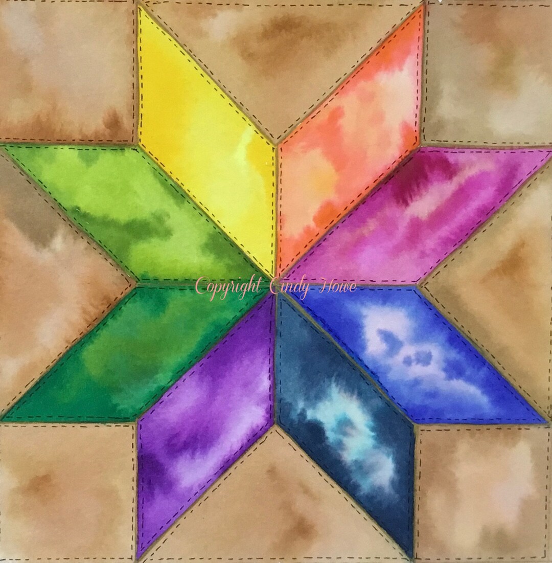 Quilt Block, Png File, Transparent Png File, Quilt Pattern, Png ...