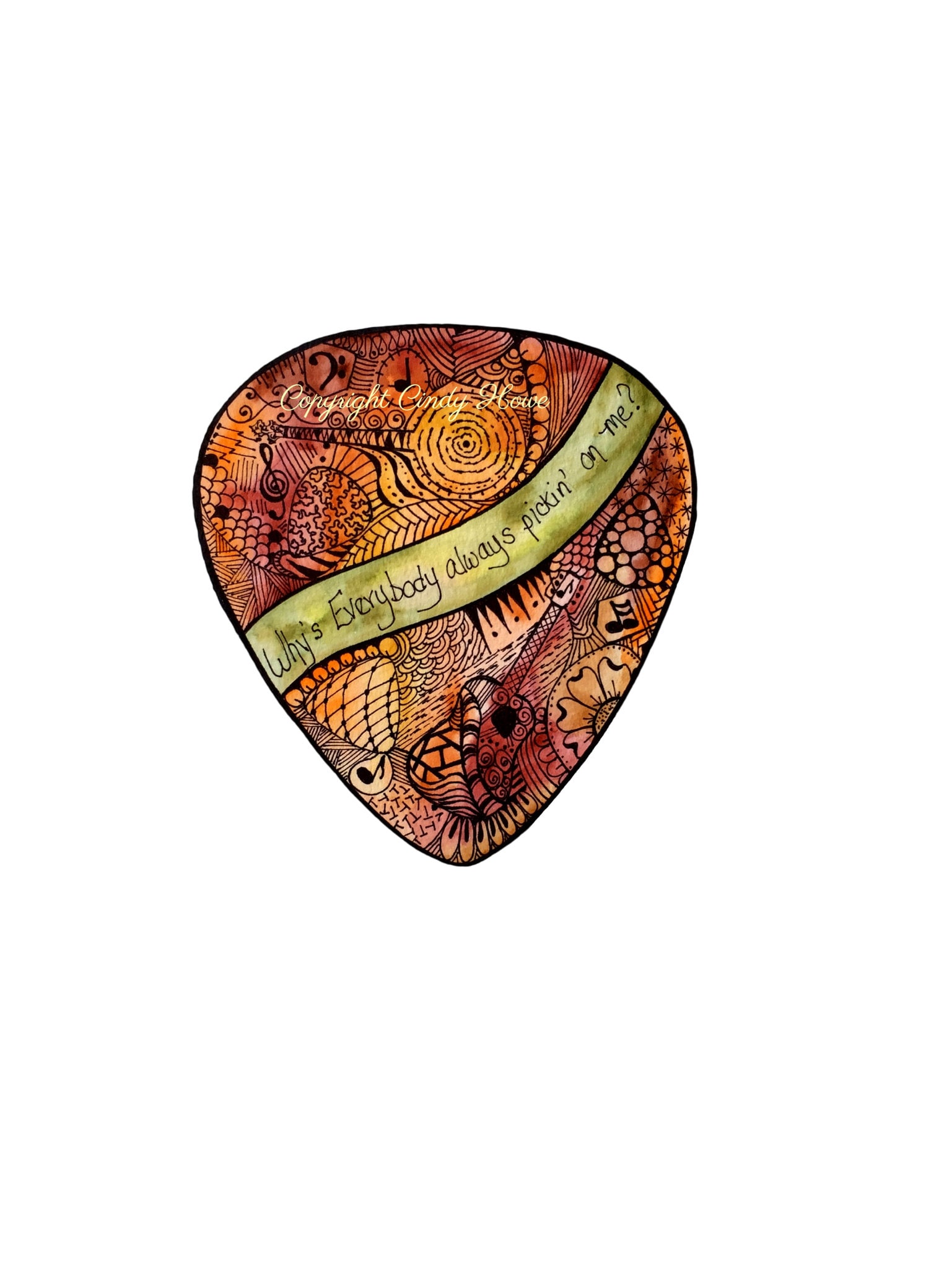 Guitar pick png file transparent png file flat pick | Etsy