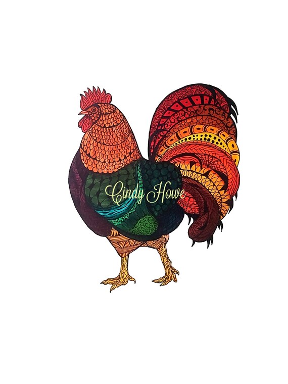 Hahn png Datei transparente png Datei png digitale Kunst - Etsy Schweiz