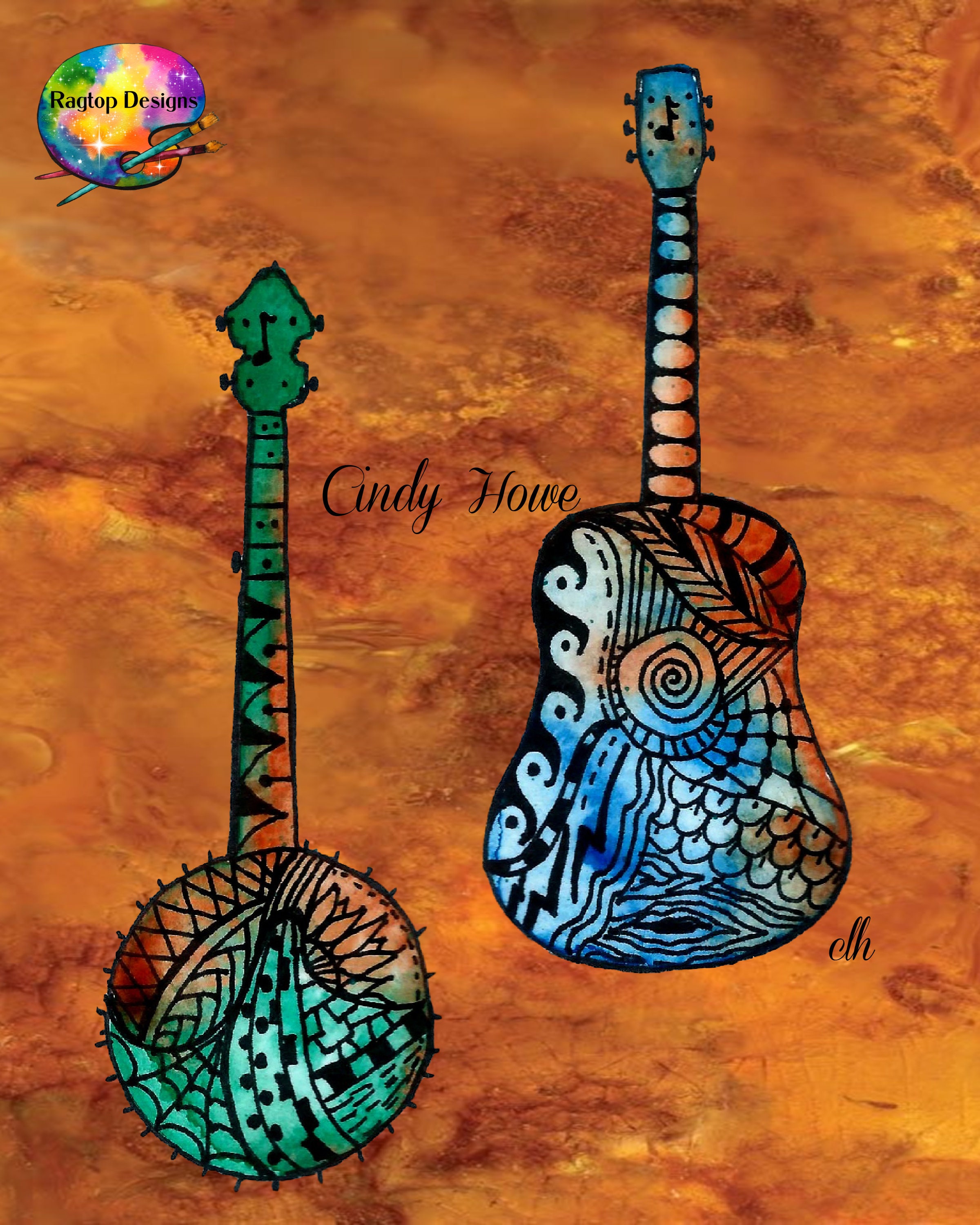 Bluegrass Instruments Art