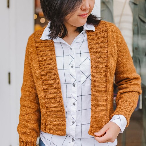 KNITTING PATTERN: Firefly Cardigan - Etsy