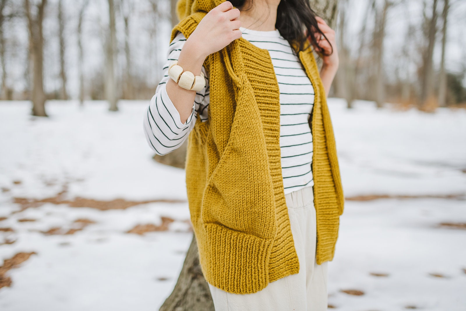 KNITTING PATTERN: Lola Hooded Vest - Etsy