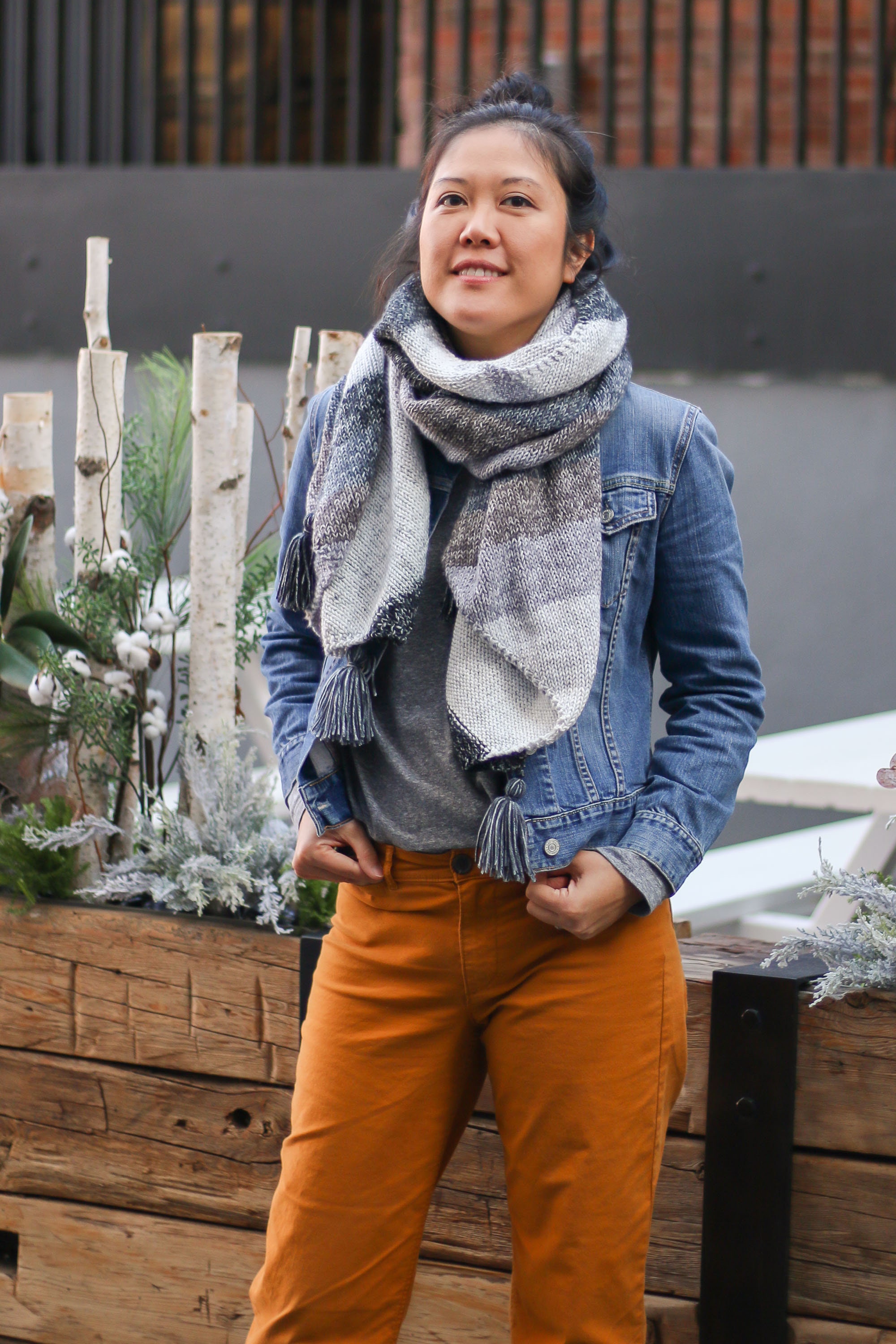 KNITTING PATTERN: Strata Bias Knit Wrap Scarf - Etsy
