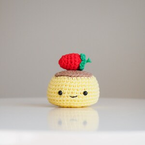 CROCHET PATTERN: Amigurumi Flan - Etsy