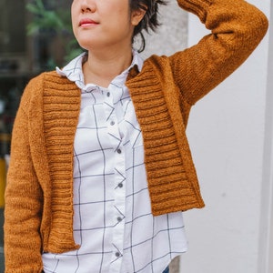 KNITTING PATTERN: Firefly Cardigan - Etsy