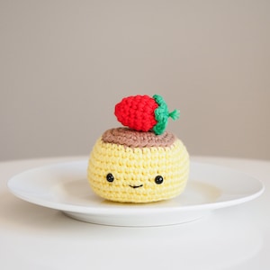 CROCHET PATTERN: Amigurumi Flan - Etsy