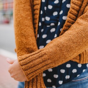 KNITTING PATTERN: Firefly Cardigan - Etsy