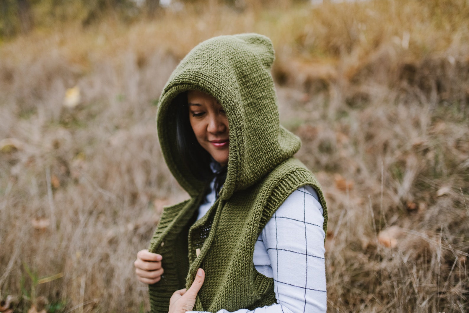 KNITTING PATTERN: Lola Hooded Vest - Etsy