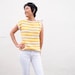 Monterey Bay Striped Top - Etsy