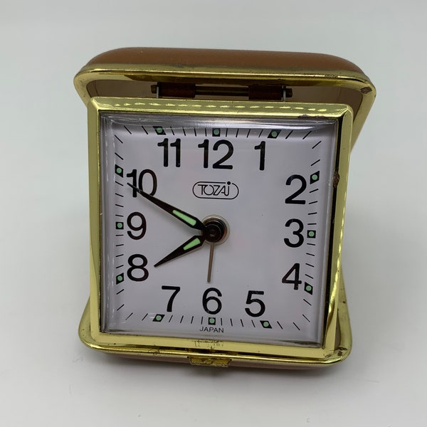Vintage Travel Clock - Etsy