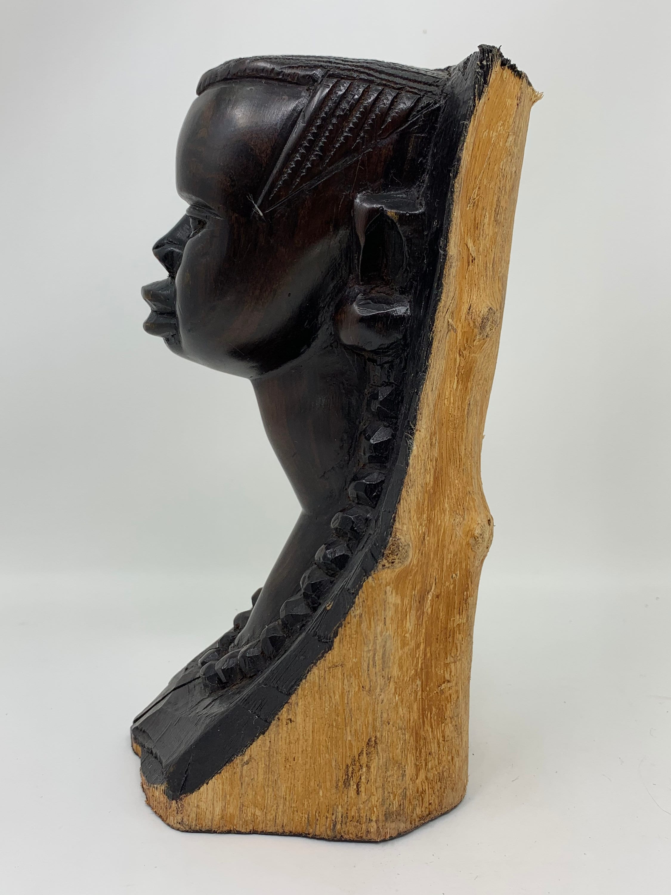 Vintage African Ironwood Sculpture of a Woman - Etsy