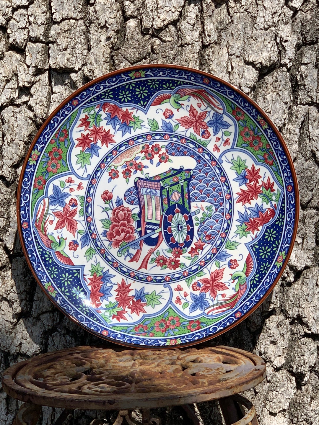 Vintage Ceramic Plate - Etsy