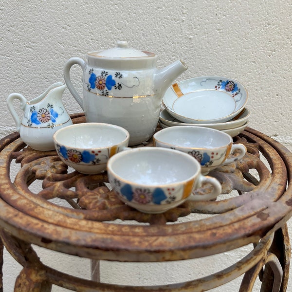 Miniature Japanese Tea Set - Etsy UK