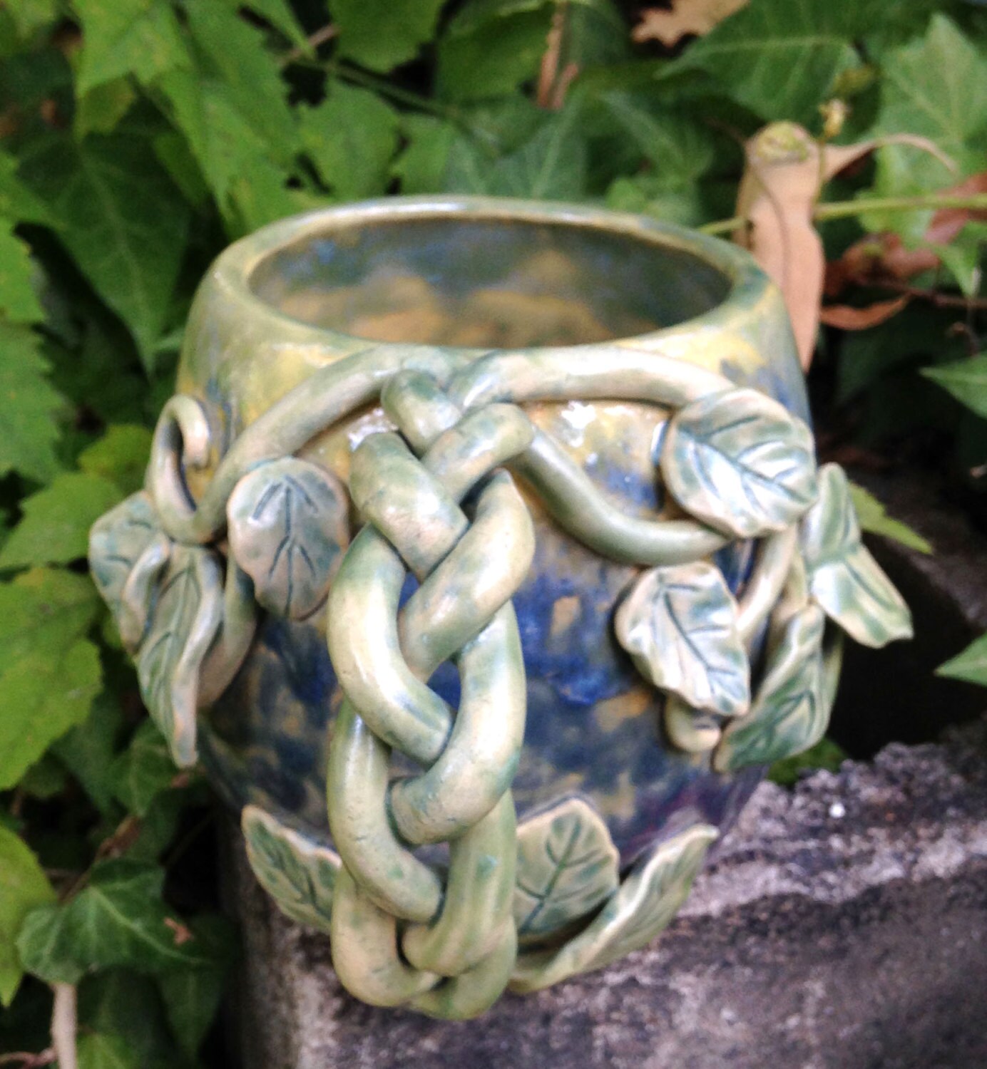 Braided Vine Flora Mug - Etsy