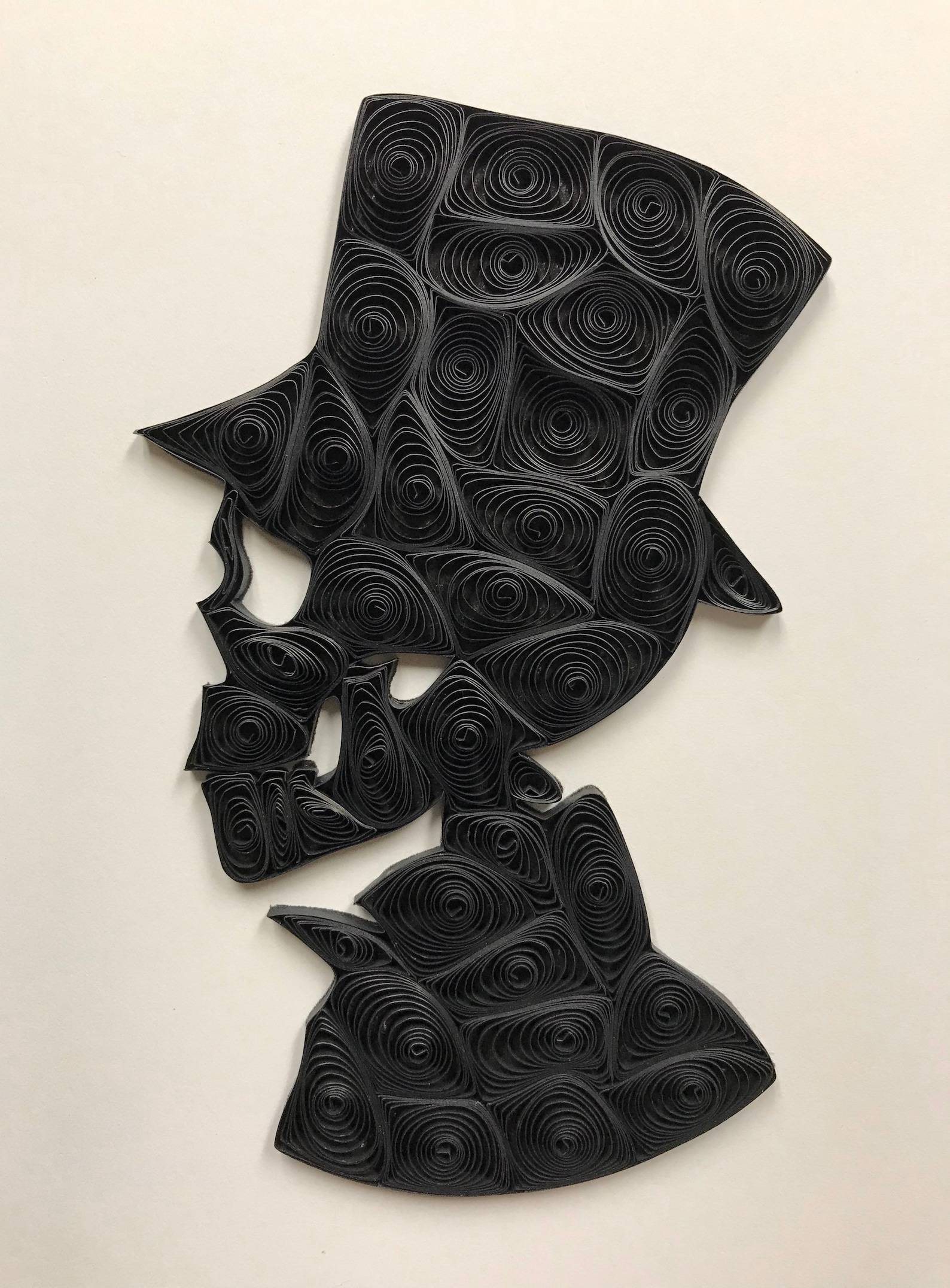 Paper Quilling Framed Art: Skull Bride or Skull Groom - Etsy