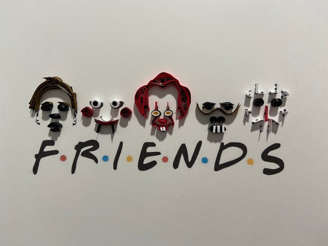 Paper Quilling Art: Horror Characters - Etsy