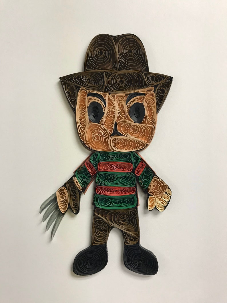 Paper Quilling Art: Horror Characters - Etsy