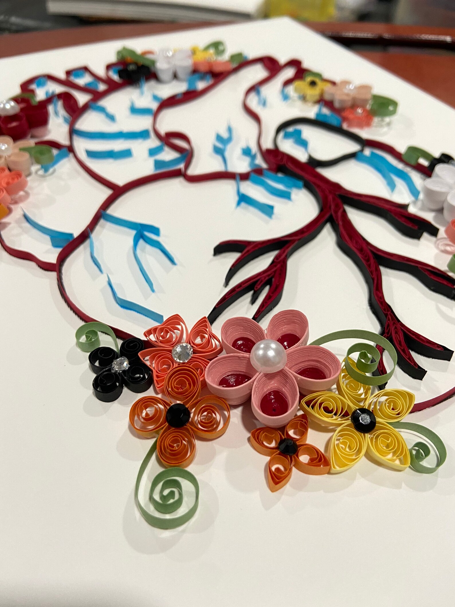 Quilled Human Heart at Oscar Godson blog