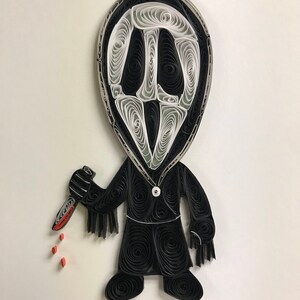 Paper Quilling Art: Horror Characters - Etsy
