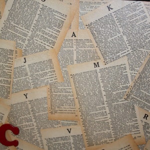 Vintage Magnetic Dictionary Board in a Black Frame - Etsy