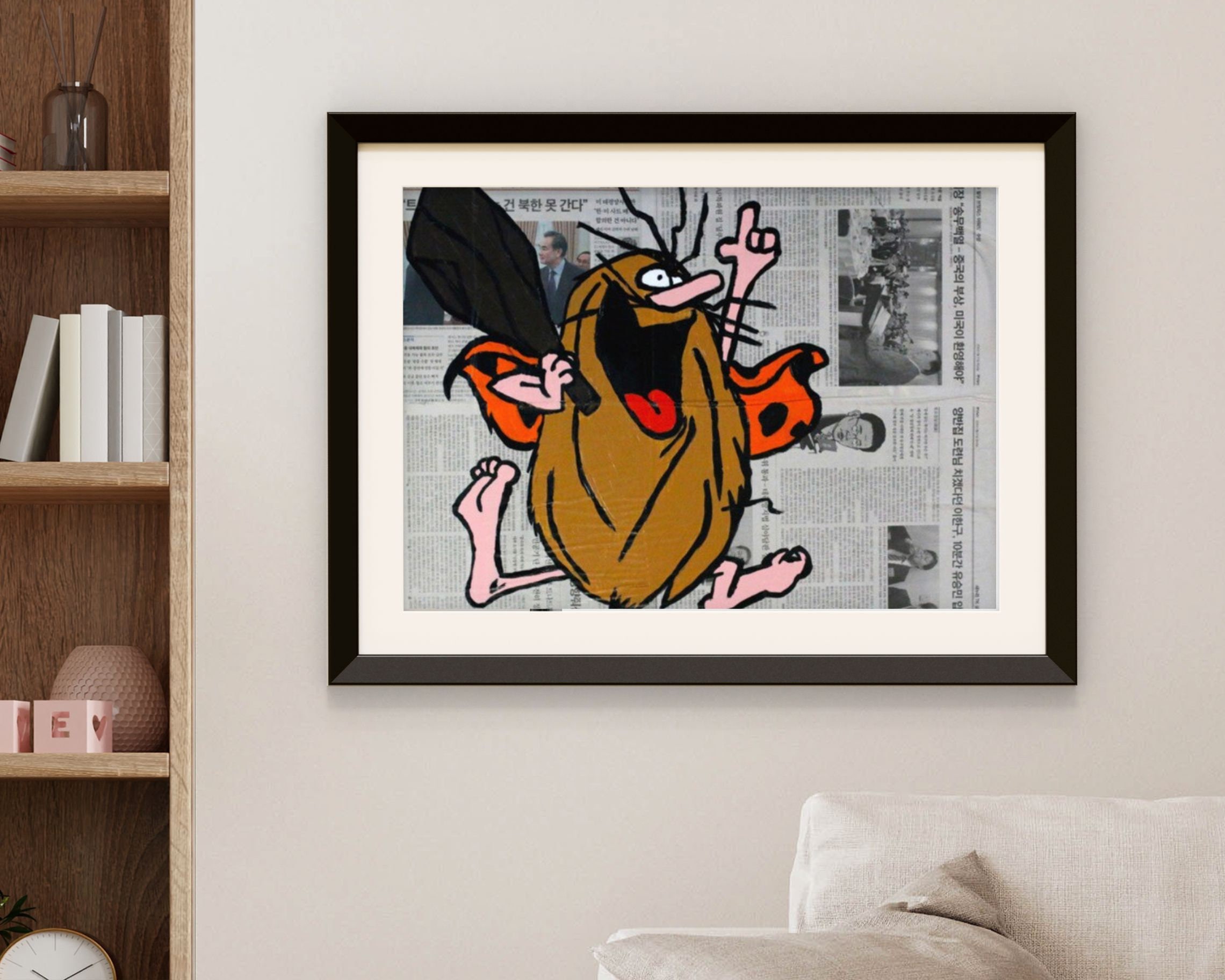 Captain Caveman Inspired Poster Animated Artwork Retro - Etsy