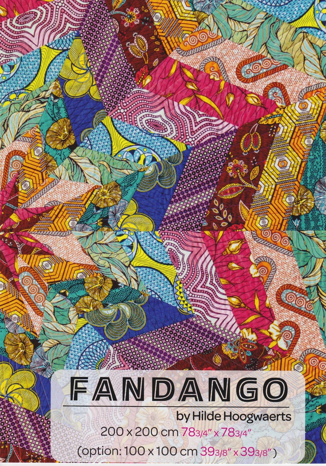 Fandango Quilt Pattern - Etsy