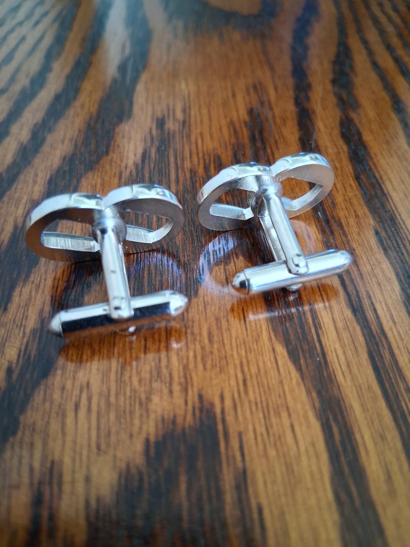 Swank Cufflinks Two Link Chain Vintage Conservative Classy and Clean - Etsy