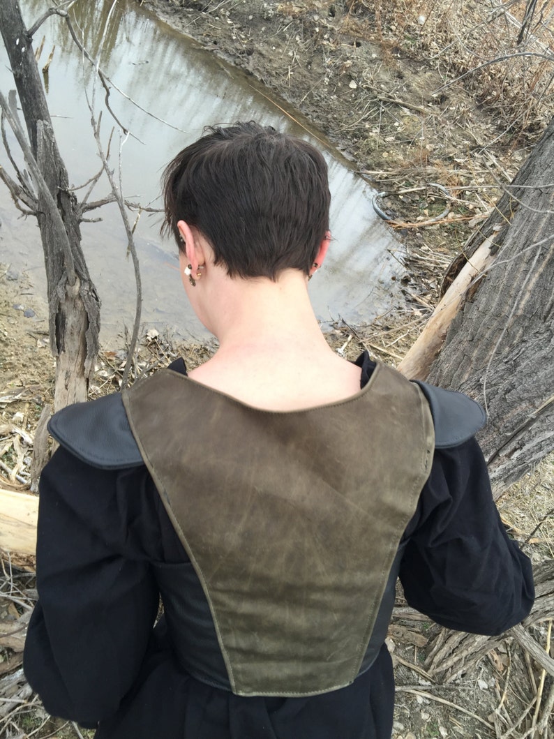 Leather Bodice - Etsy