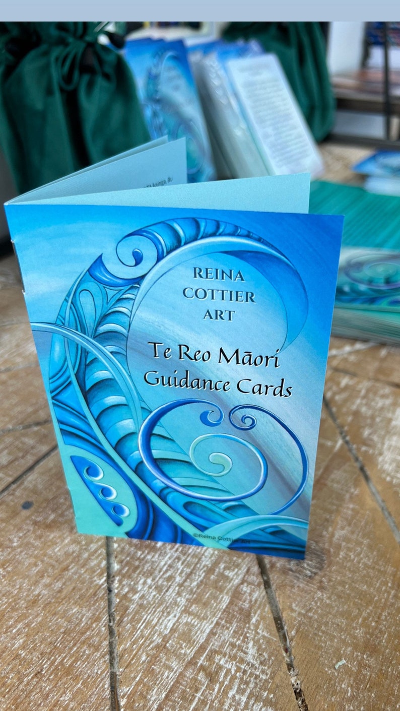 Te Reo Māori Guidance Cards- Reina Cottier Art - Etsy Australia
