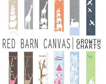 Canvas growth chart | Etsy
