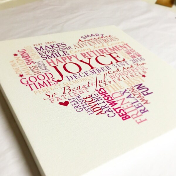 Word Art Shape - Etsy