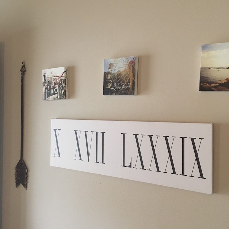 Roman Numerals Art - Etsy
