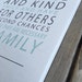 Customized Family Values Statement on Gallery Wrapped Canvas, Create ...