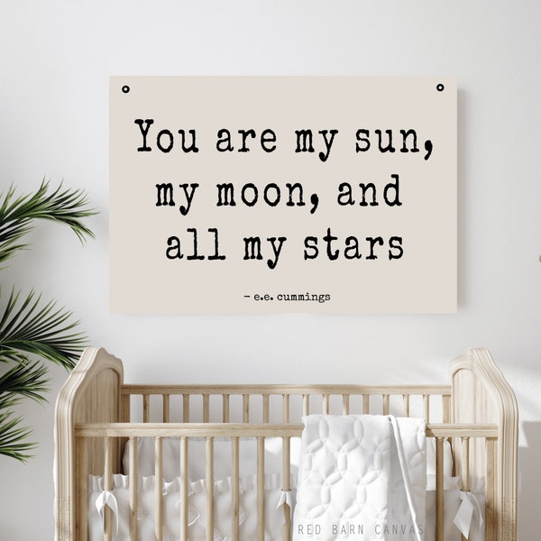 You Are My Sun My Moon and All My Stars - Etsy