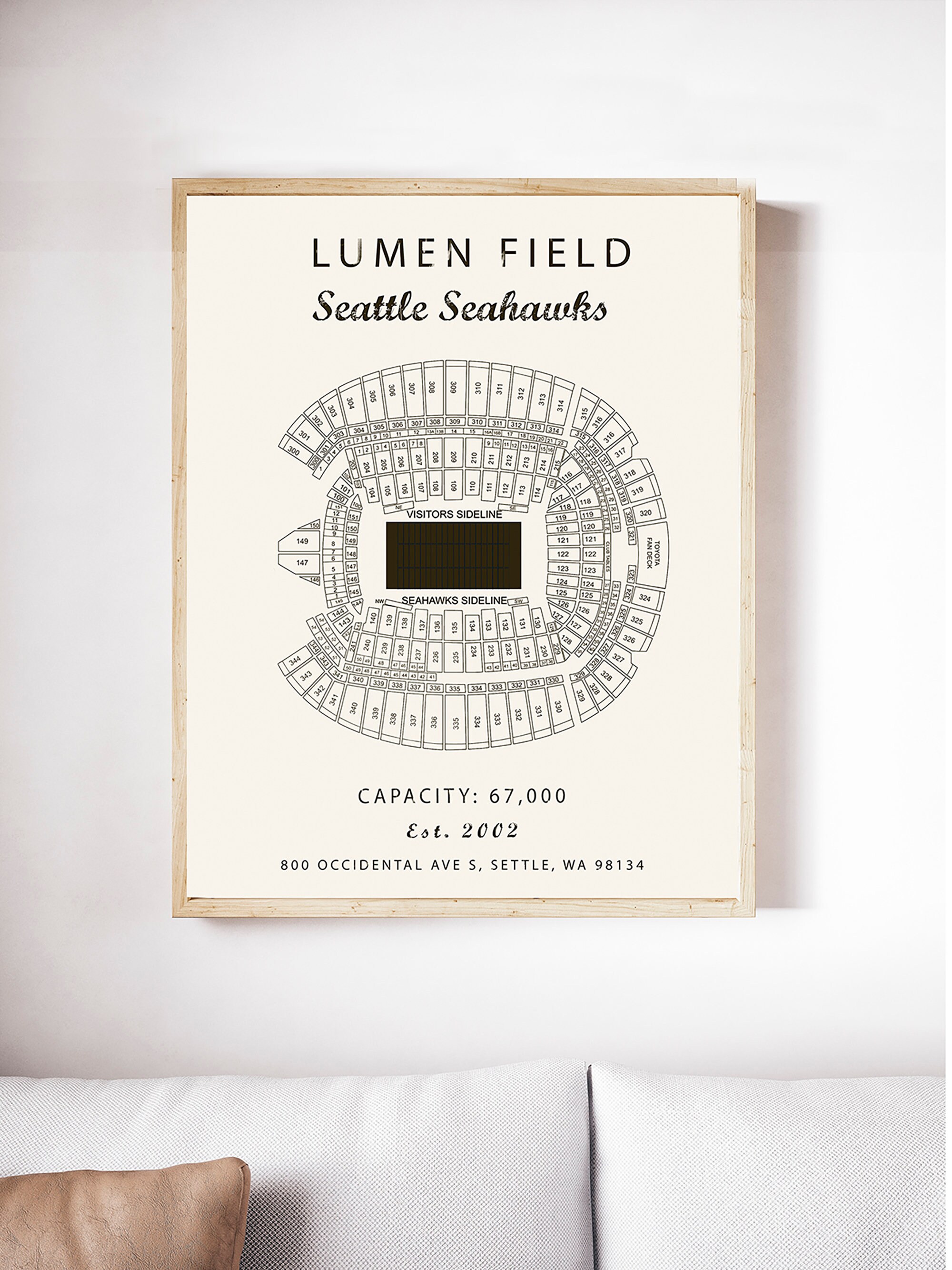 Seattle Seahawks Stadium Seating Chart
