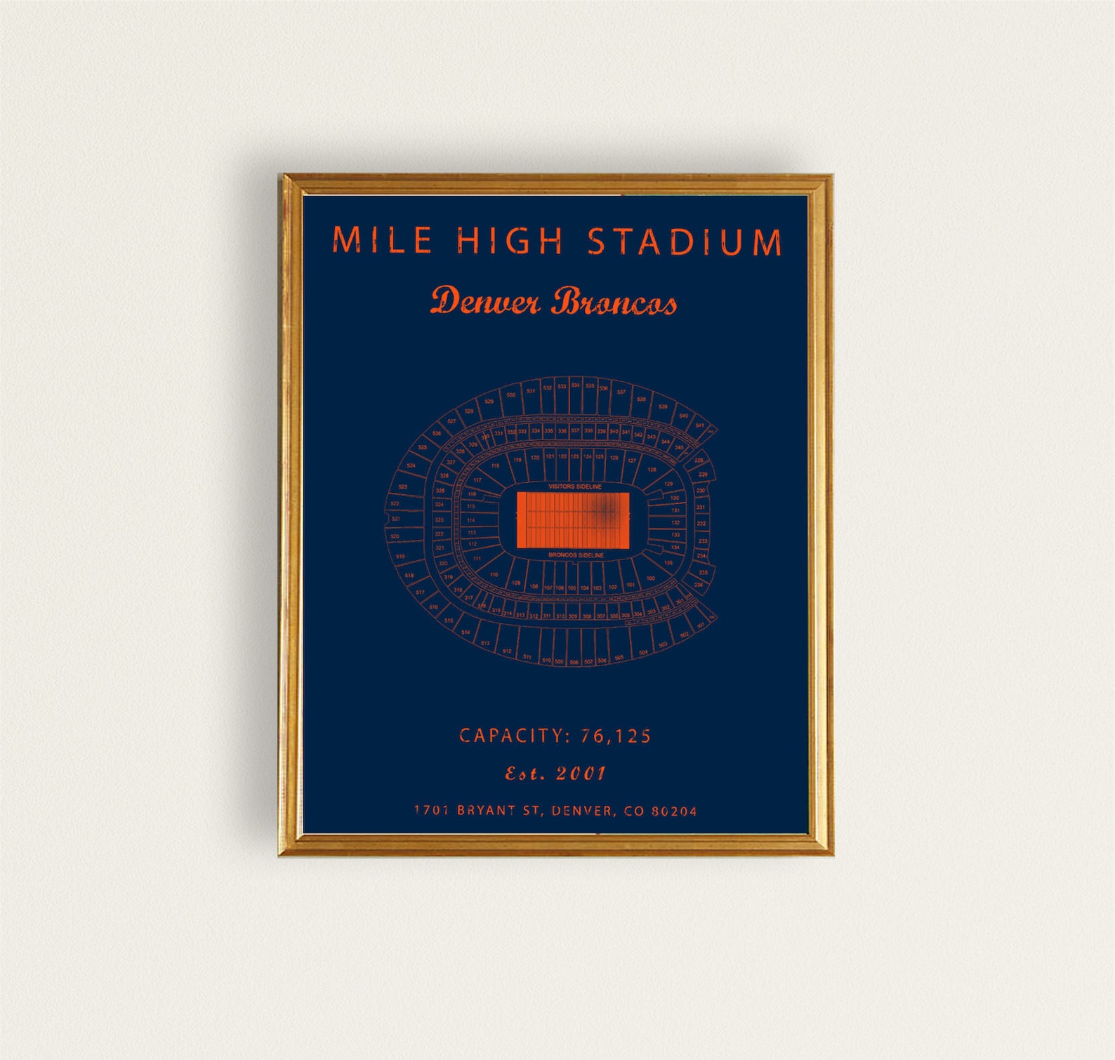 Mile High Stadium, Mile High Gifts, Mile High Vintage, Denver Broncos ...