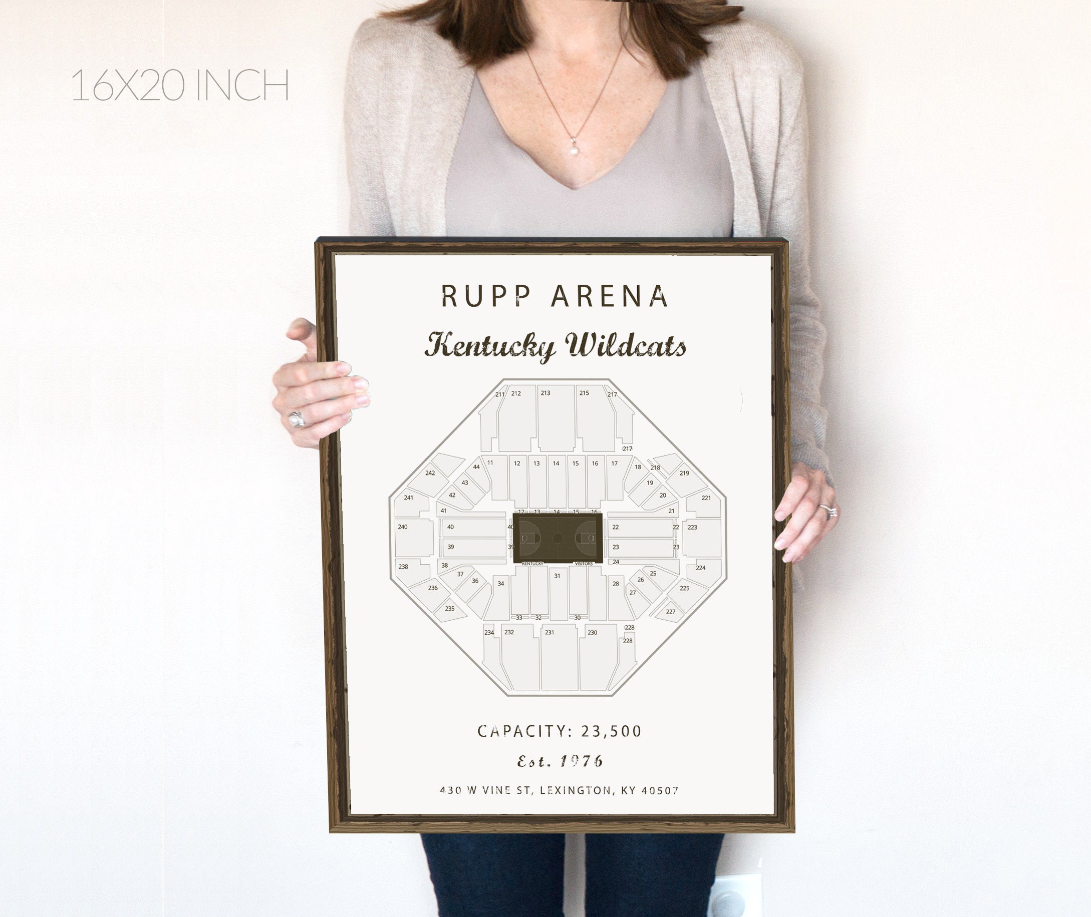 Map Of Rupp Arena Seating