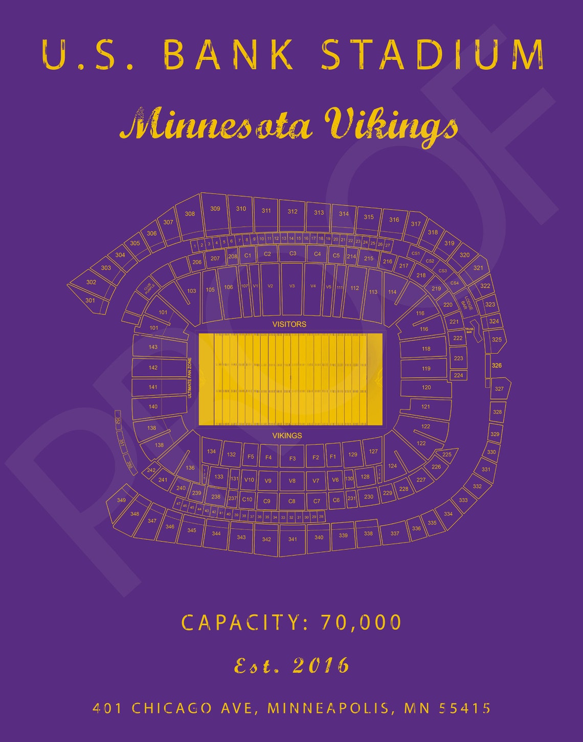 House Divided Sign, Green Bay Packers, Minnesota Vikings Set of 3 ...