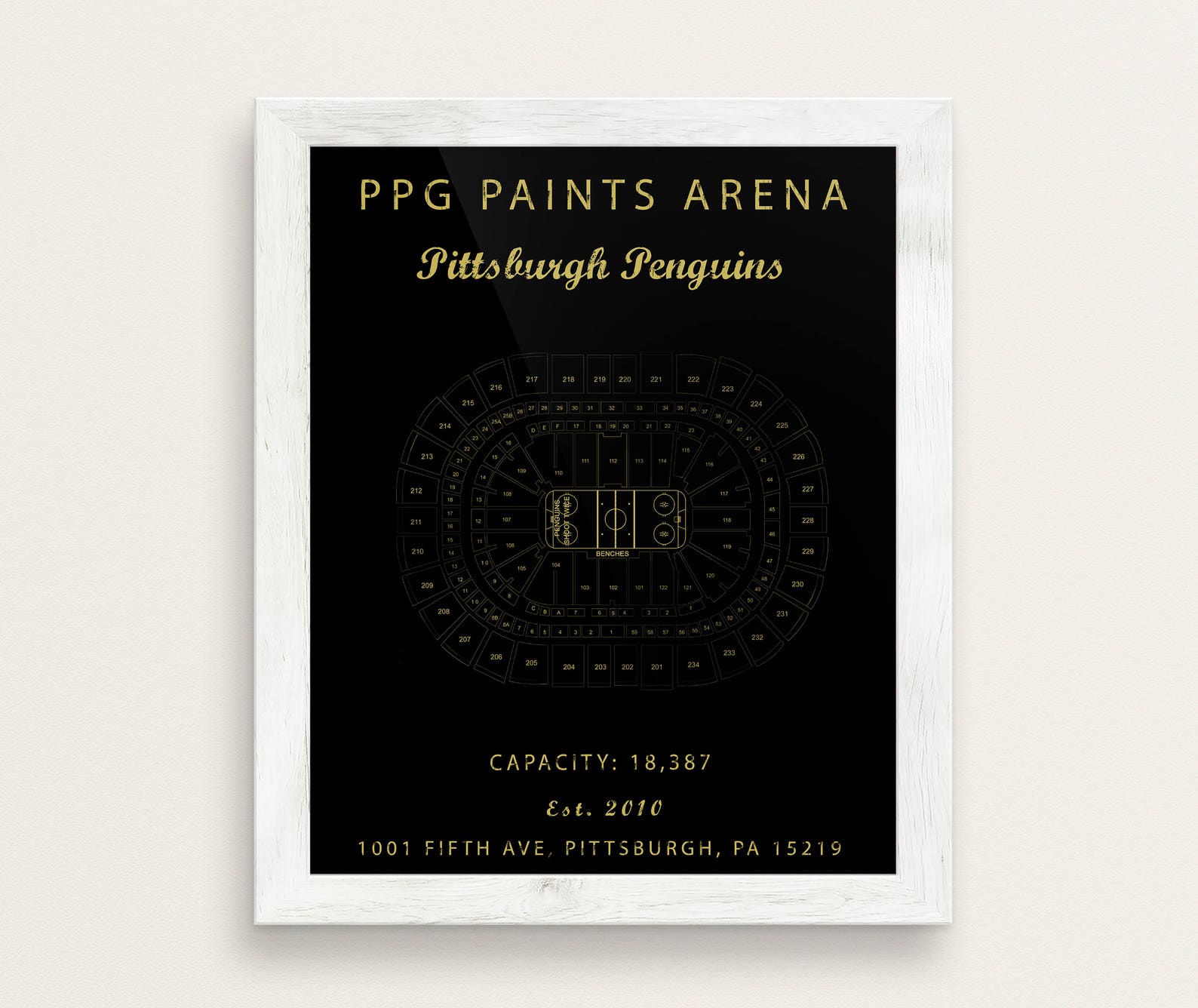 PPG Paints Arena Seating Chart, Pittsburgh Penguins, PPG Paints Arena ...