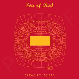 Arrowhead Stadium Seating Chart, Kansas City Chiefs, Arrowhead Stadium ...
