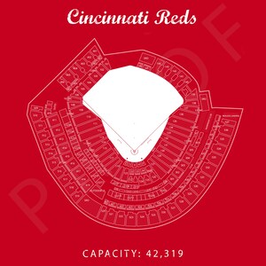 Great American Ball Park Seating Chart, Cincinnati Reds, GABP Sign ...