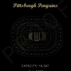 PPG Paints Arena Seating Chart, Pittsburgh Penguins, PPG Paints Arena ...