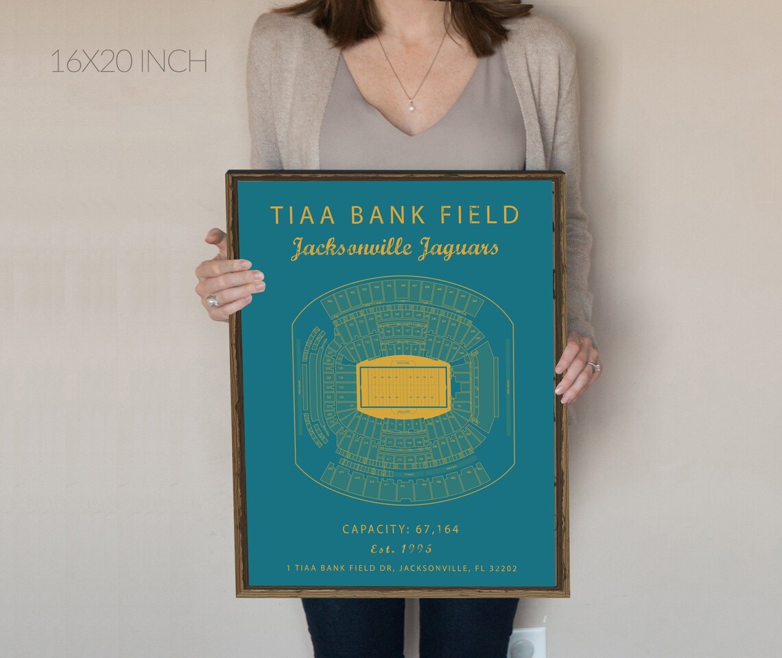 Jacksonville Jaguars, TIAA Bank Field Seating Chart, Jacksonville ...