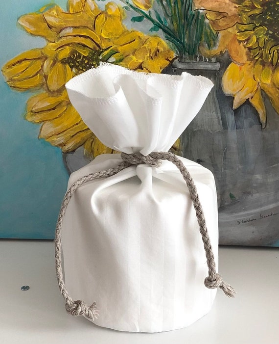 Toilet Paper Cover Spare Toilet Paper Roll Bag Plain White - Etsy